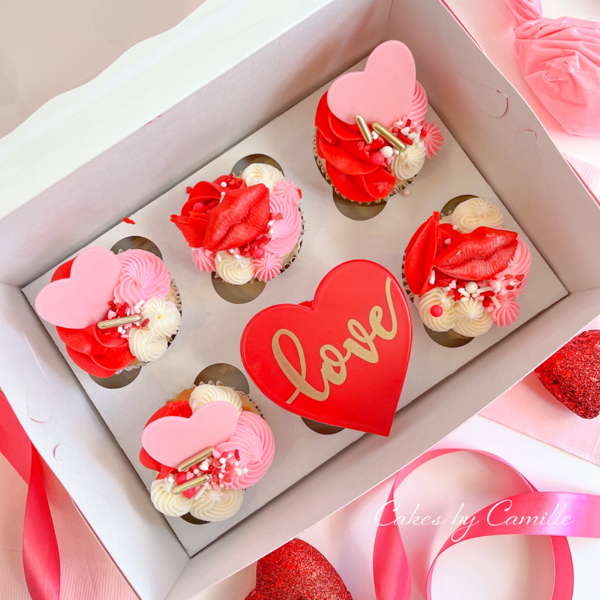 valentines cake boxes