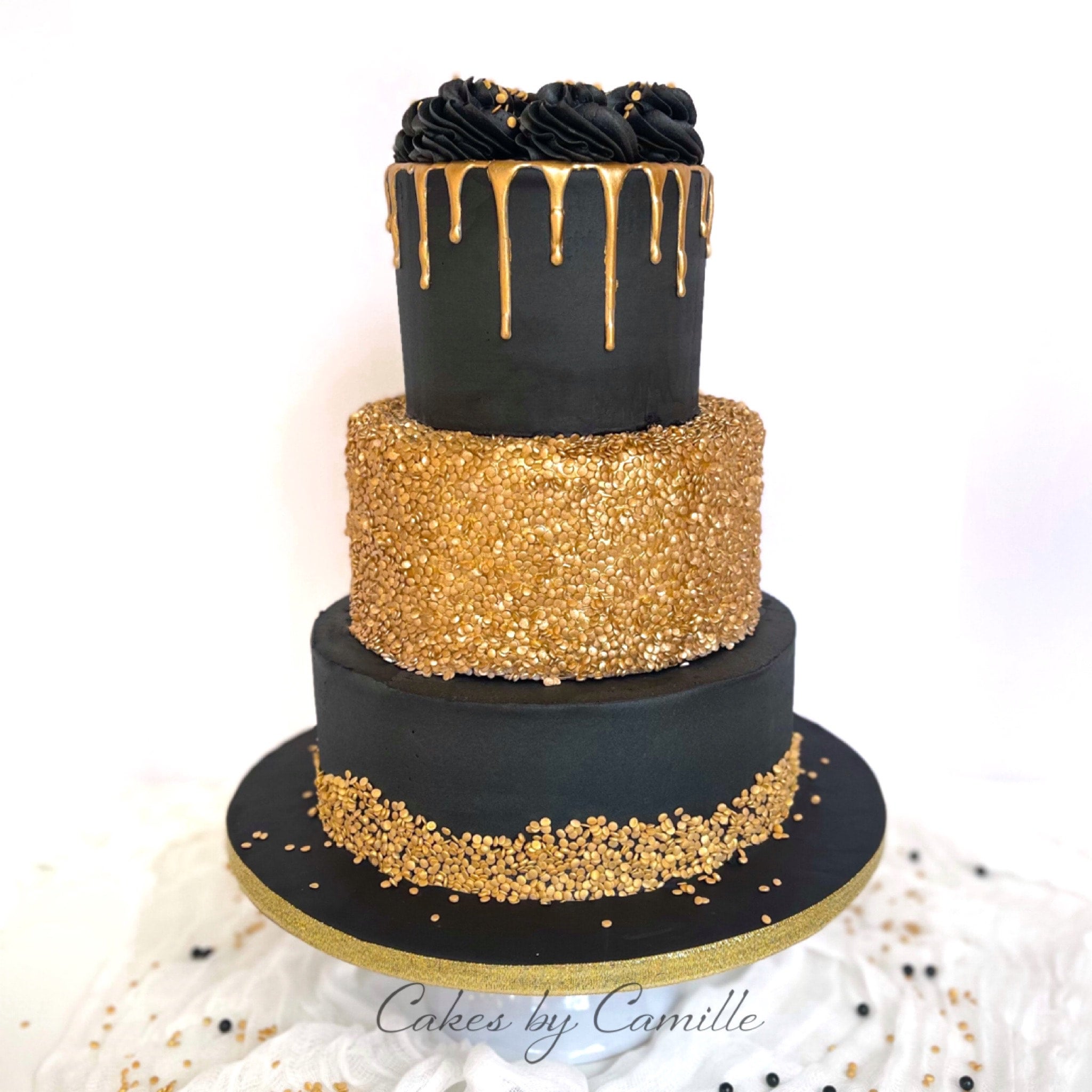 Dripping with Gold | Cakes by Camille