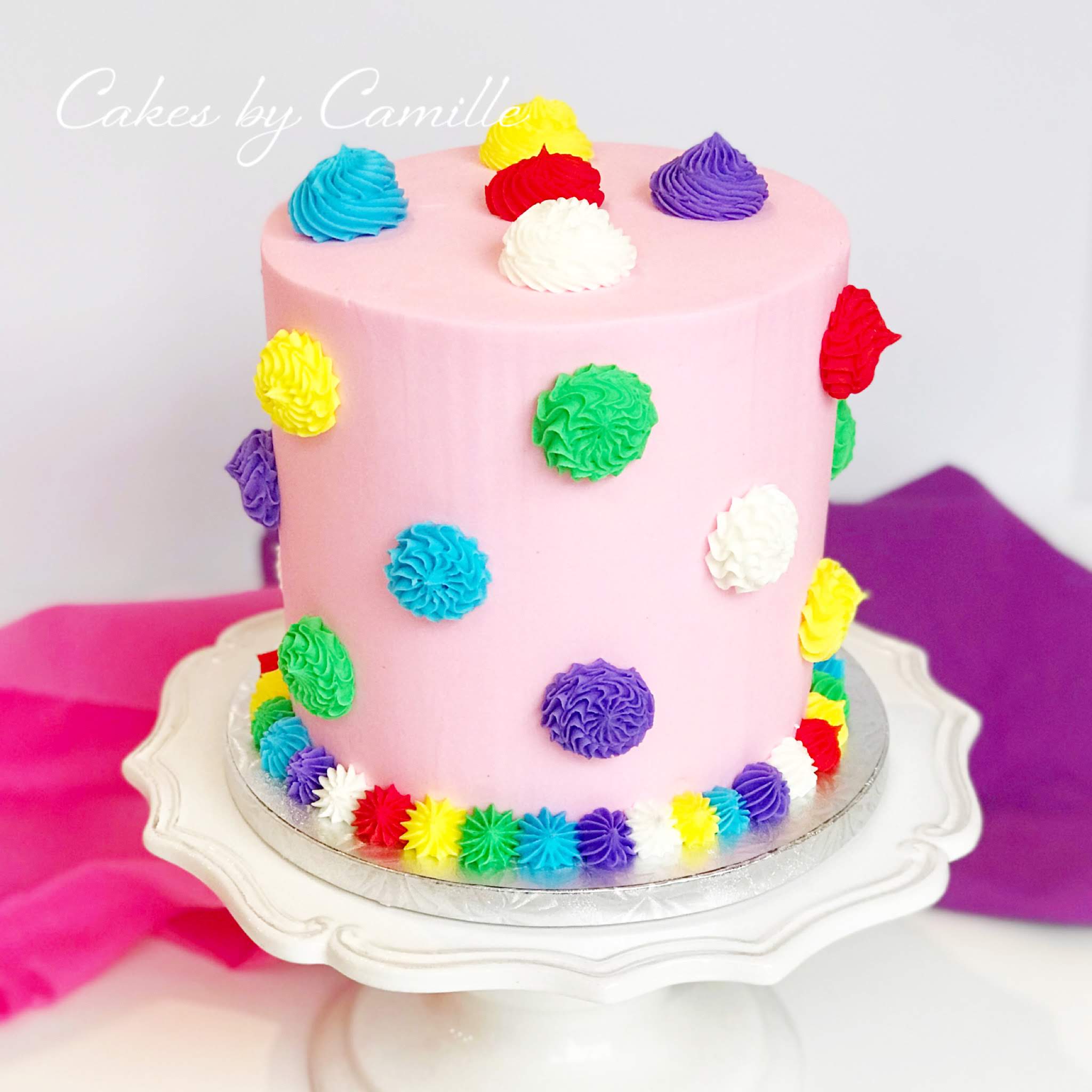 6 Inch Round Cake - Extra Tall | Cakes by Camille