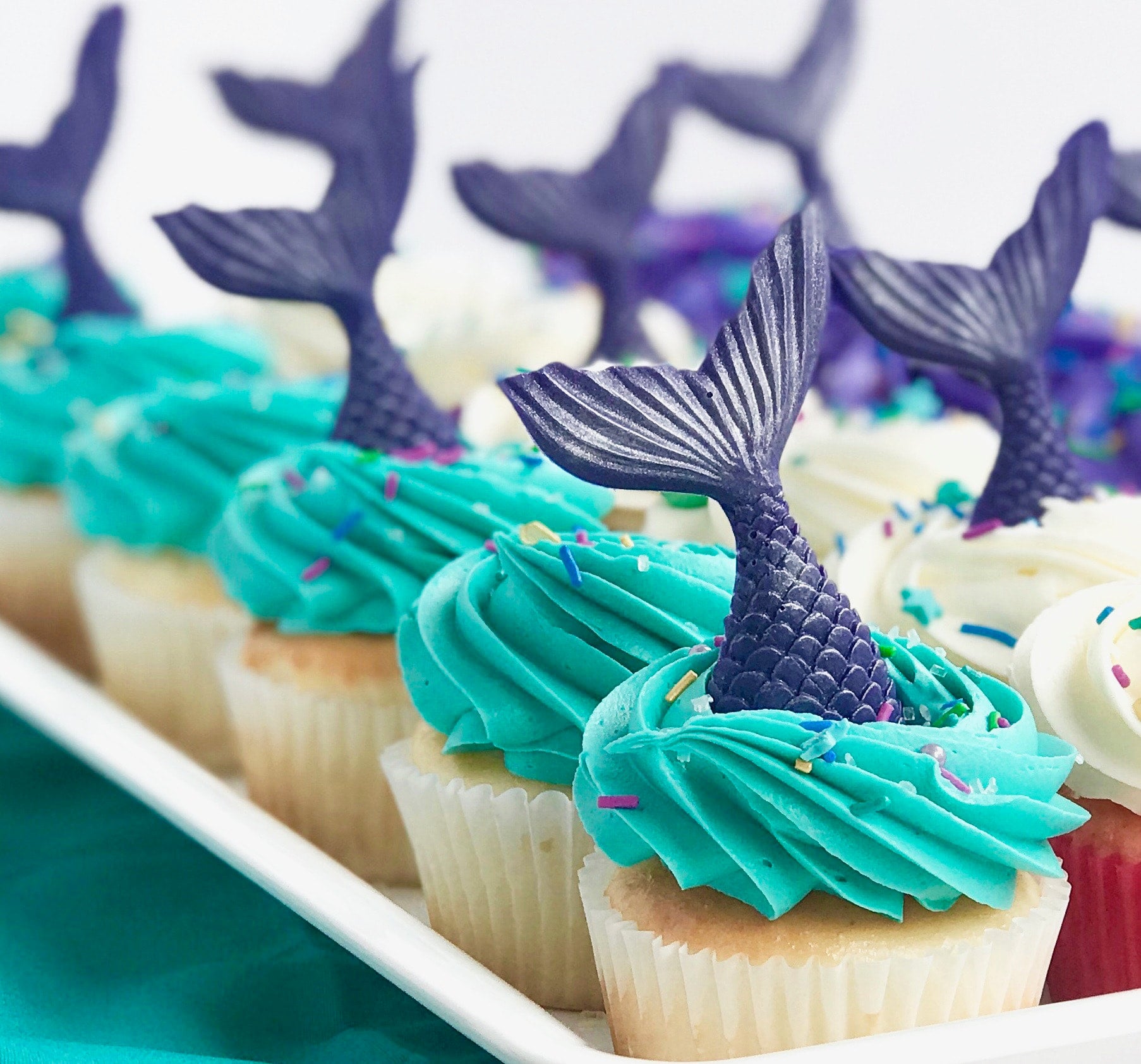 Mermaid Tail Cupcake | Cakes by Camille