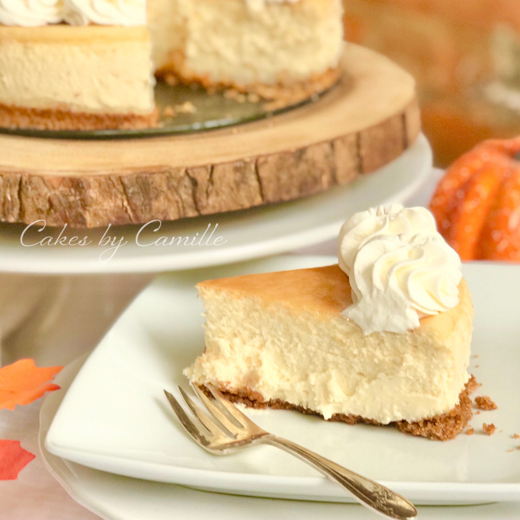 New York Style Cheesecake | Cakes by Camille
